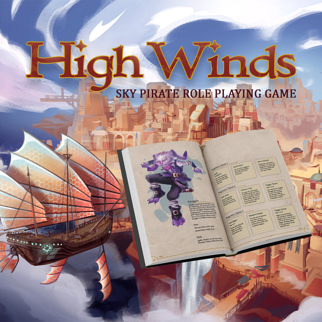 Set sail for an adventure | High Winds RPG